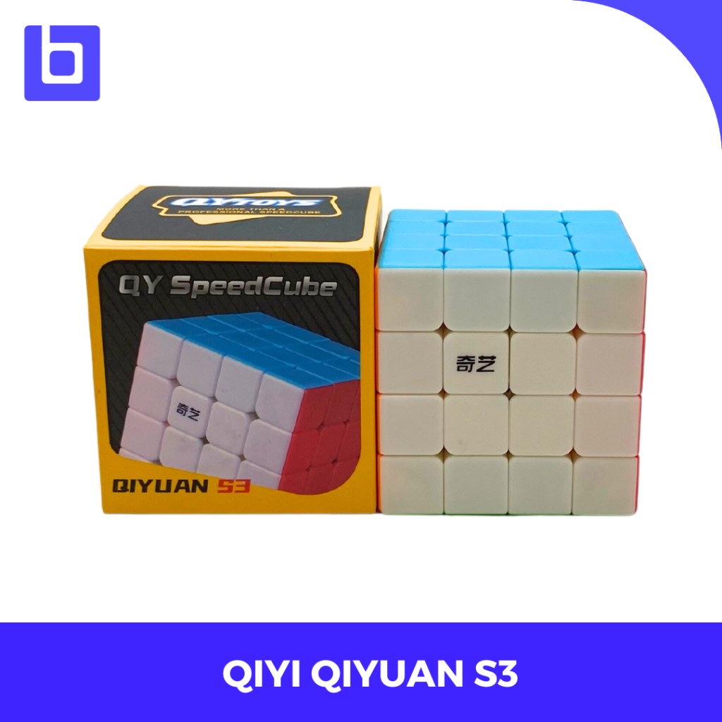 Jual Cube 4X4 - Qiyi Qiyuan S3 Stickerless ORIGINAL | Shopee Indonesia
