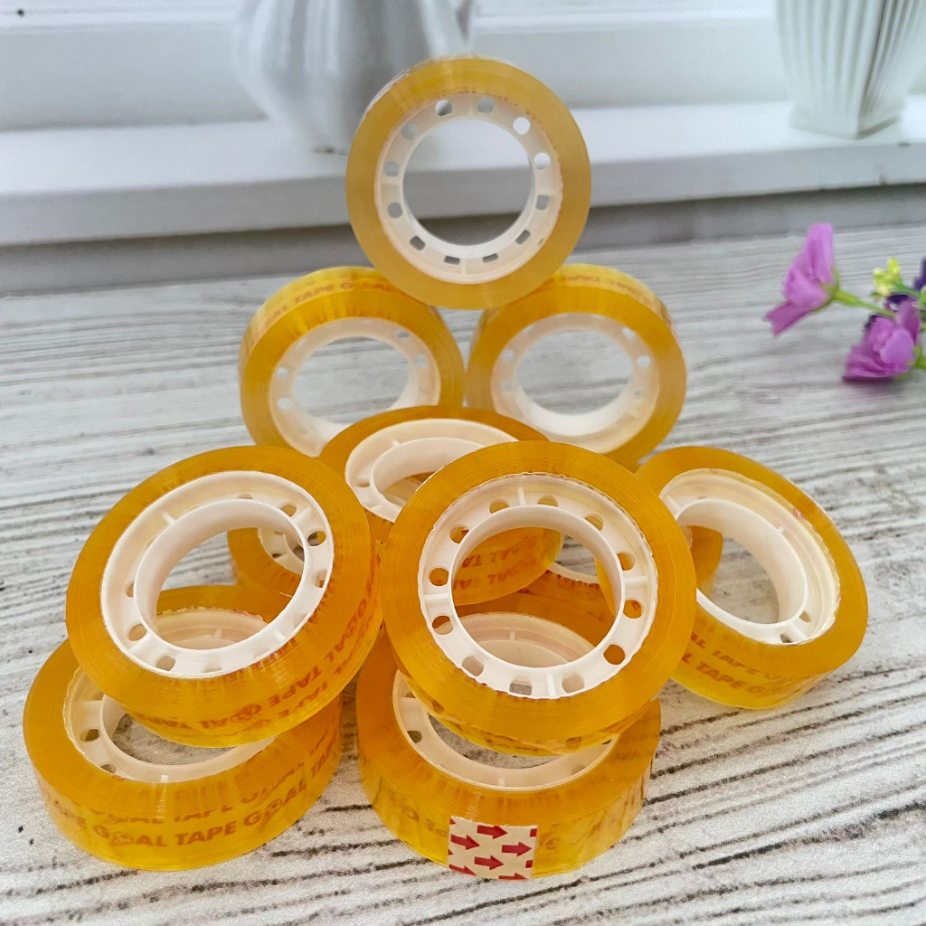 Jual Solasi Mini Bening 1 Roll Kecil / Selotip Bening Satuan Harga ...