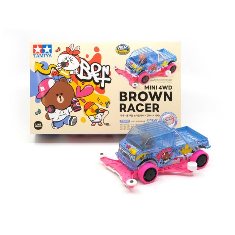 Jual TAMIYA 92443 MINI 4WD BROWN RACER ( FM-A CHASSIS) | Shopee Indonesia