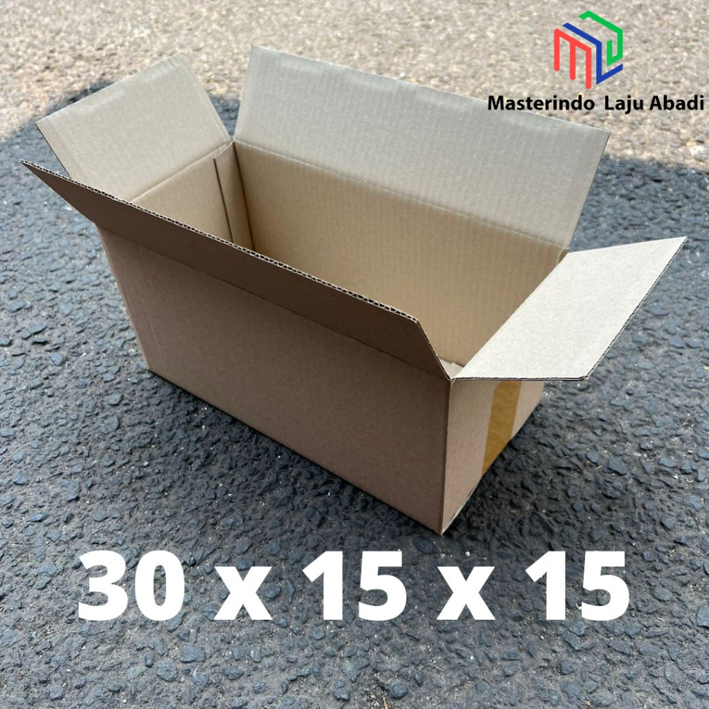 Jual Kardus Polos 30x15x15 Cm B1 | Shopee Indonesia