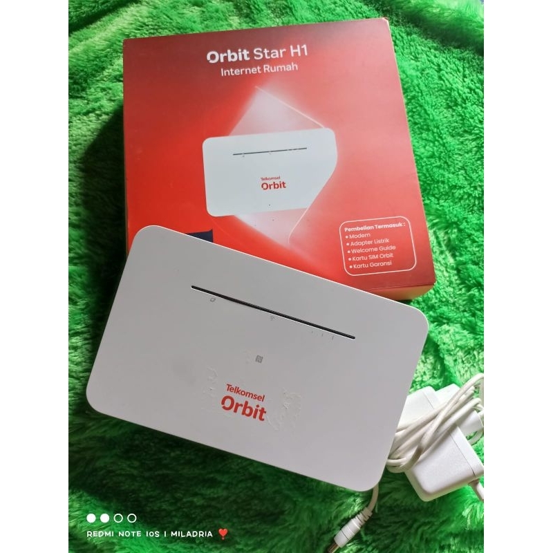 Jual Pernah dipakai .. Orbit Star H1 Modem WIFI 4G Speed | Shopee Indonesia