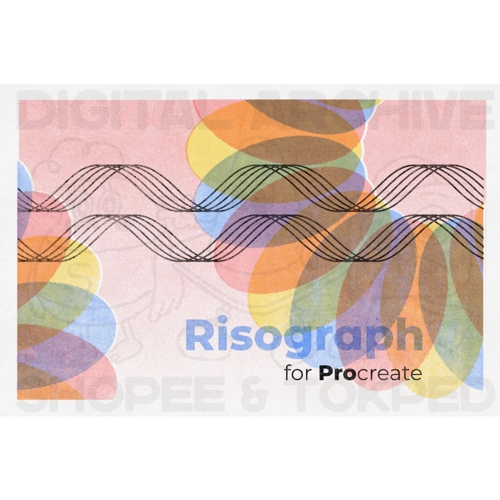Jual Procreate Brush – Risograph for Procreate by Uproot Brushes – Digital Archive | Shopee ...