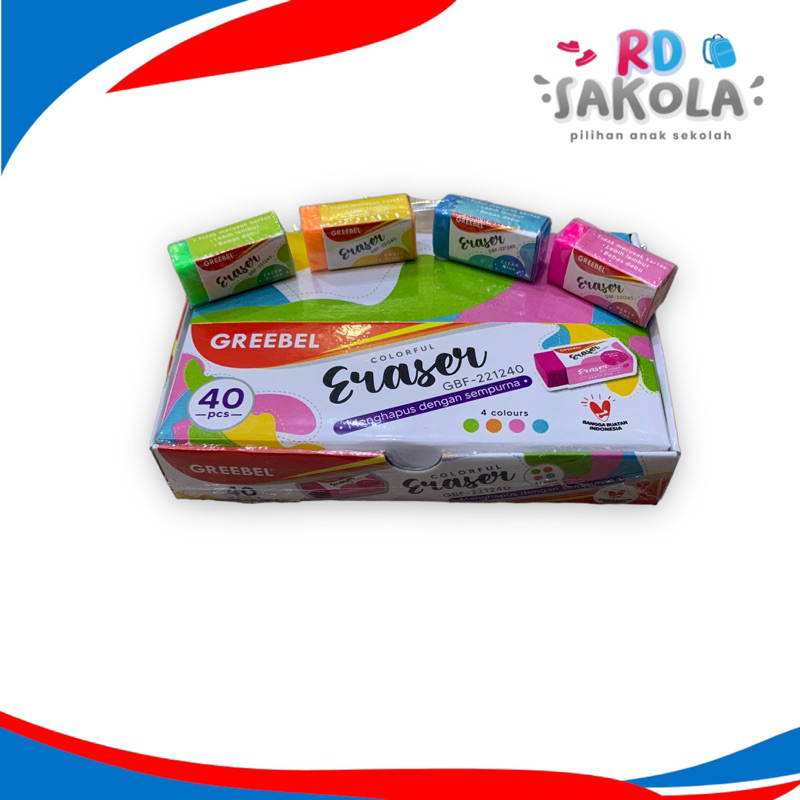 Jual Eraser Penghapus Greebel GBF-221240 / (1 PCS) | Shopee Indonesia
