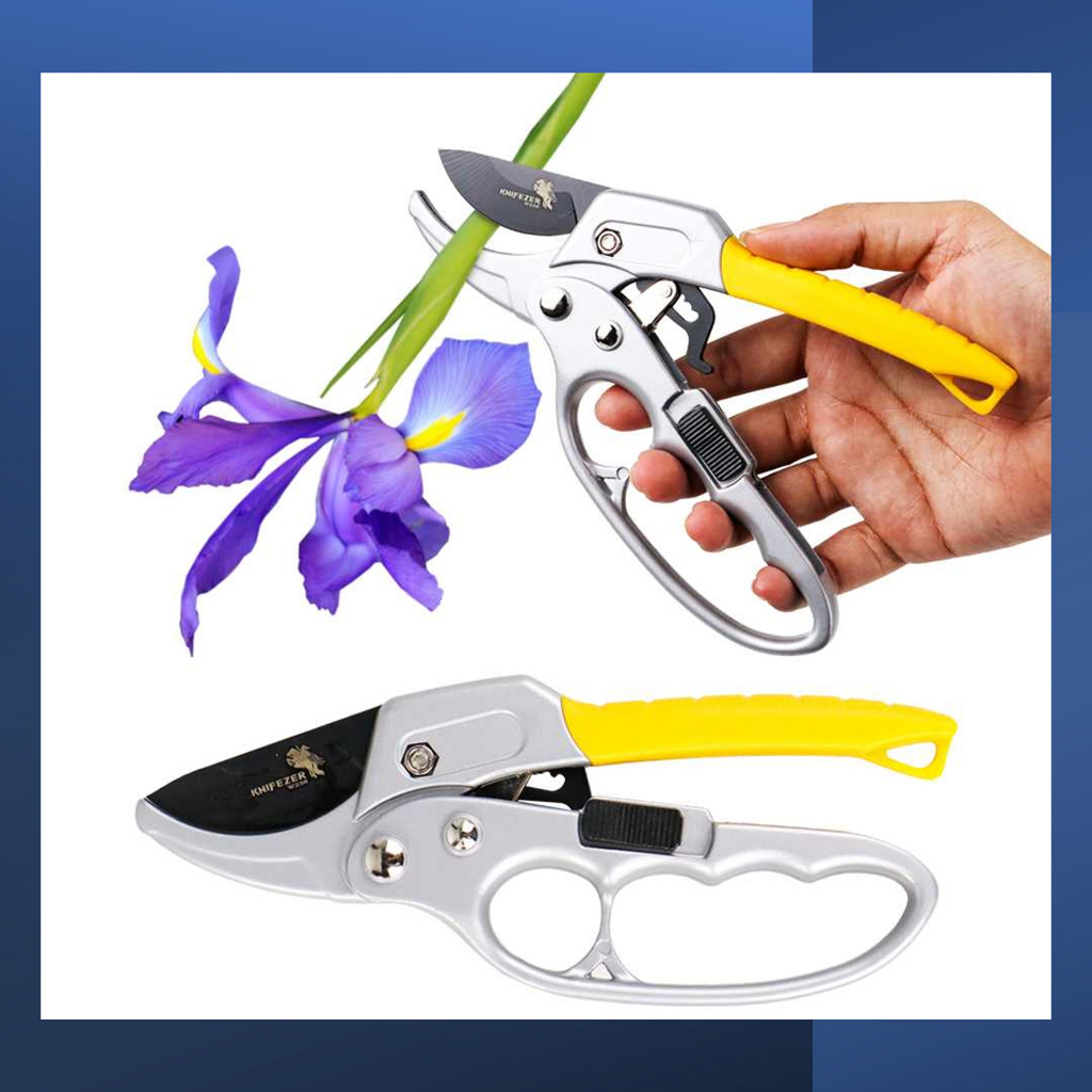 Jual KNIFEZER Gunting Taman Ranting Garden Pruning Shear Scissors ...