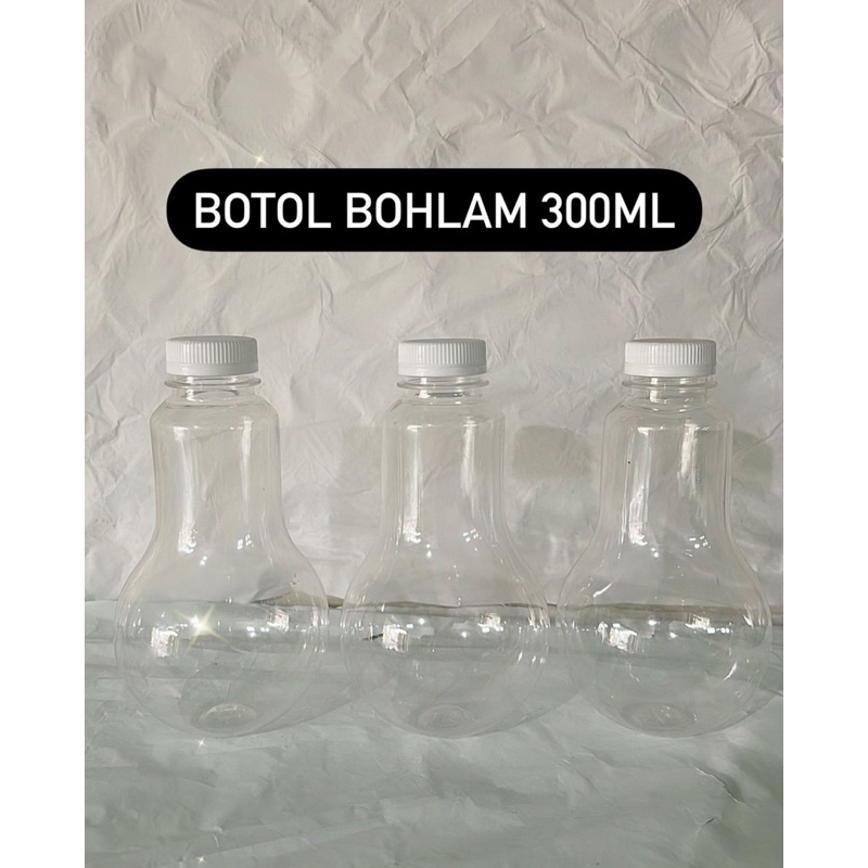 Jual BOTOL BOHLAM PLASTIK 300ML - Botol Minuman dan Lainnya | Shopee ...