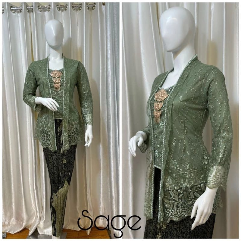 Jual Kebaya Kutu Baru Tile Payet/ Kebaya Modern/ Kebaya Terlaris/ Kebaya Pesta/Kebaya Wisuda ...