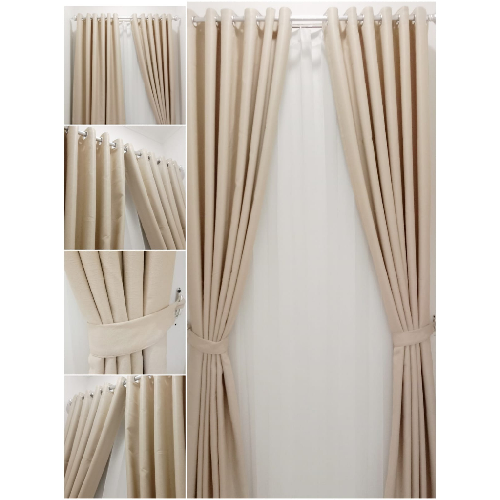 Jual GORDEN BLACKOUT GORDENG POLOS GORDYN JENDELA HORDENG PINTU ...