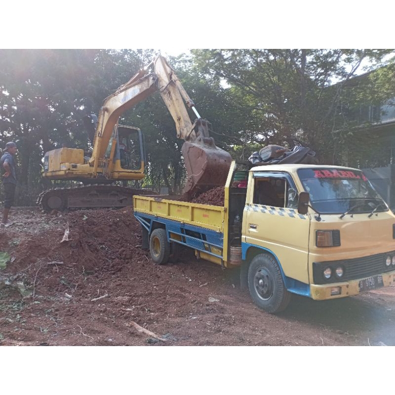 Jual jasa urugan tanah merah,puing ,gali ,buang puing ,tanah ...