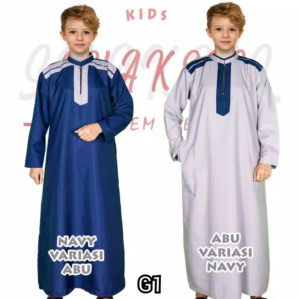 Jual Koko Gamis Anak Terbaru anak pria / jubah anak laki laki Shakeil ...