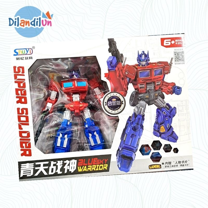 Jual transformers mobil jadi robot premium bumbble bee / optimus prime ...