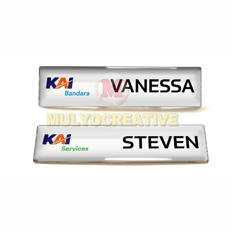 Jual PAPAN NAMA DADA KAI NAMETAG - NAME TAG KAI KERETA API | Shopee ...