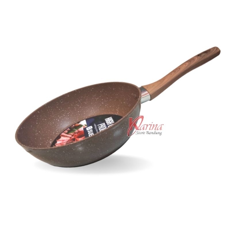 Jual SUBRON Marble Coating Wok 24 & 26 Cm WOK PAN wajan anti lengket ...