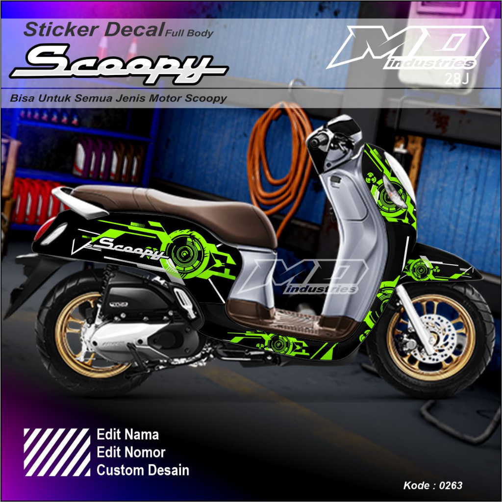 Jual Decal Sticker ( FULL BODY ) Desain Bisa Custom Desain Bisa Untuk ...