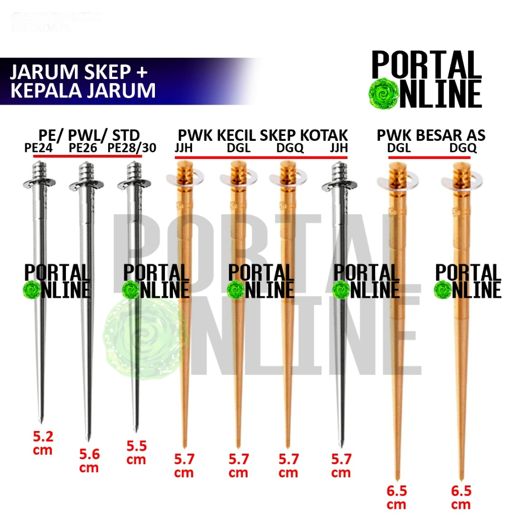 Jual JARUM SKEP KARBURATOR PE PWK PWL JJH JJY DGL DGQ EVO KOSO ASLI KUNINGAN CHROME STAINLESS ...