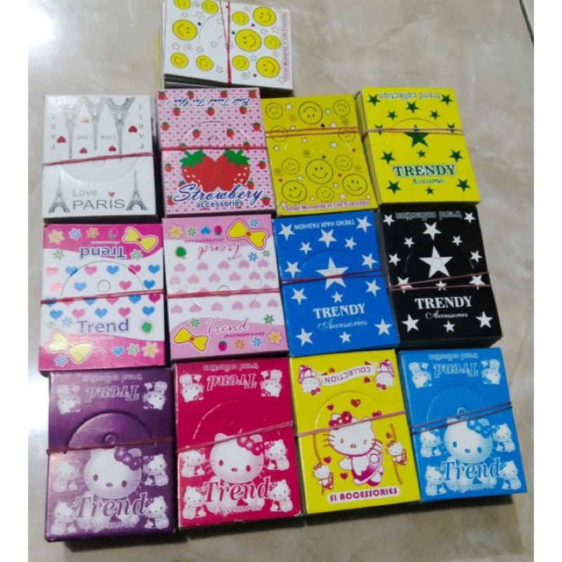 Jual (PAP) LABEL KERTAS AKSESORIS ISI 144 PC / KERTAS LABEL GANTUNGAN ...