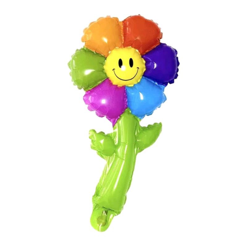 Jual Balon bunga warna warni. ukuran sekitar 37x17cm. | Shopee Indonesia