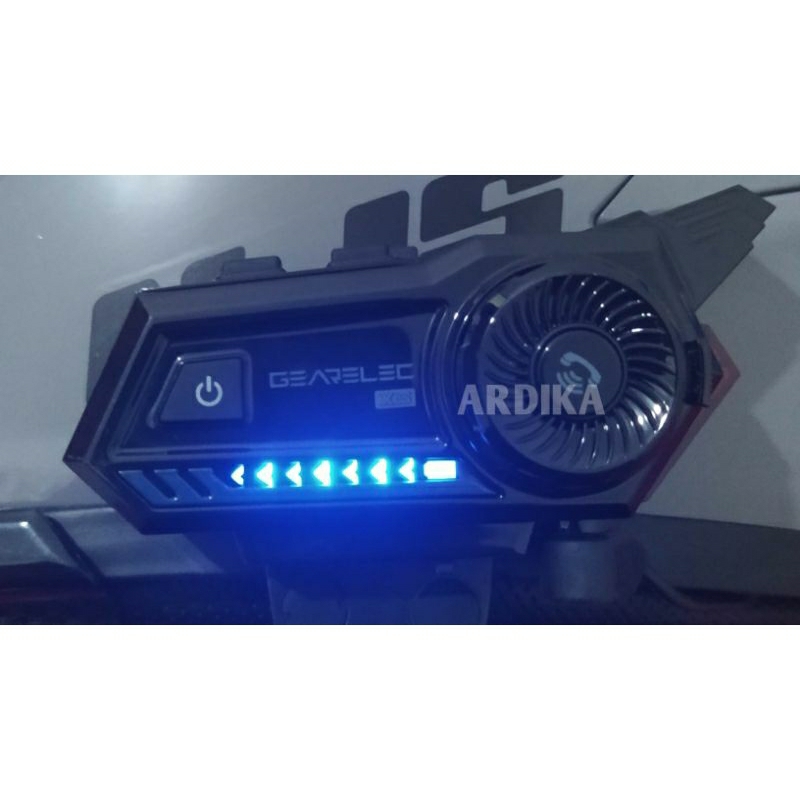 Jual Gearelec X5 Helmet Bluetooth Headset (Fullset) | Shopee Indonesia