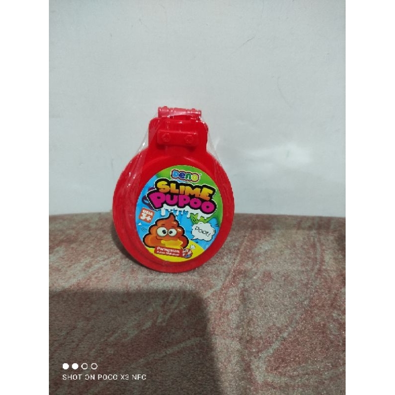 Jual DENO Pupoo Slime Mainan Slime Anak (Red) | Shopee Indonesia