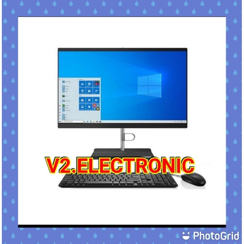 Jual PC AIO Lenovo V50A-22IMB Intel Core i5-10400T RAM 8GB HDD 1TB ...