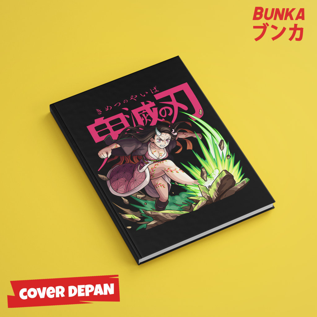 Jual Note Book Aesthetic Anime Kimetsu no Yaiba Demon Slayer Nezuko ...