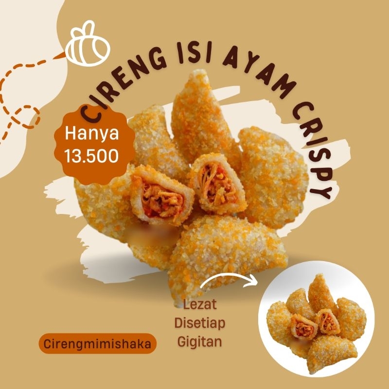 Jual Cireng Isi bakso pedas crispy isi 10 pcs/pck dijamin enak dan ...