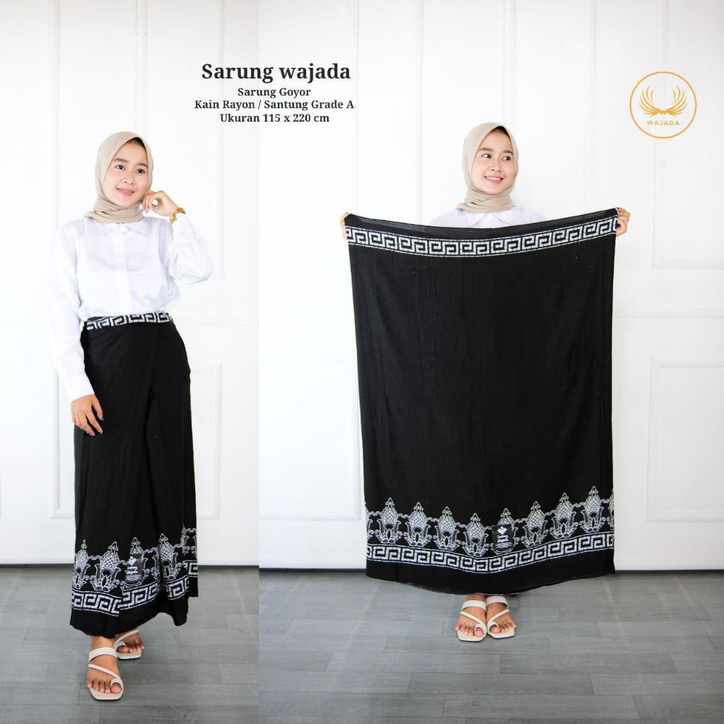 Jual SARUNG SANTRIWATI MOTIF BATIK TERBARU MERK WAJADA TERLARIS 2022 ...
