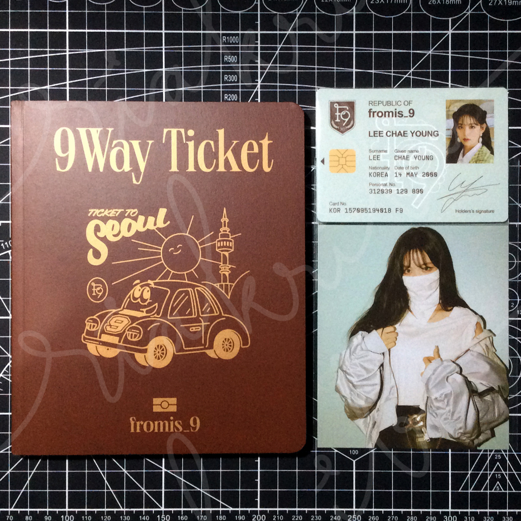 Jual fromis_9 9 Way Ticket unsealed album only Chaeyoung set (Ticket to ...