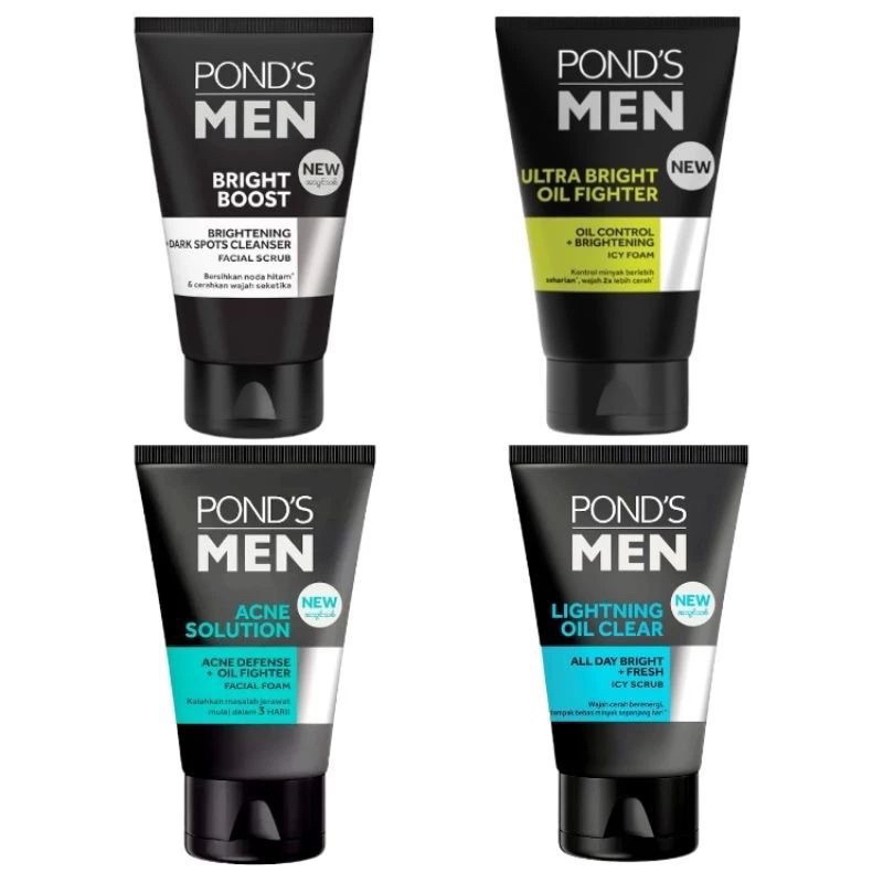Jual PONDS MEN Face Wash 100gr | Shopee Indonesia