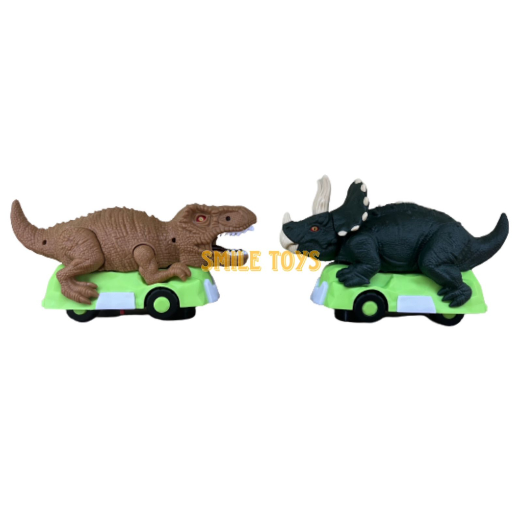 Jual Mainan Anak Magic Car Dinosaurus dan Triceratops Lighting Music ...