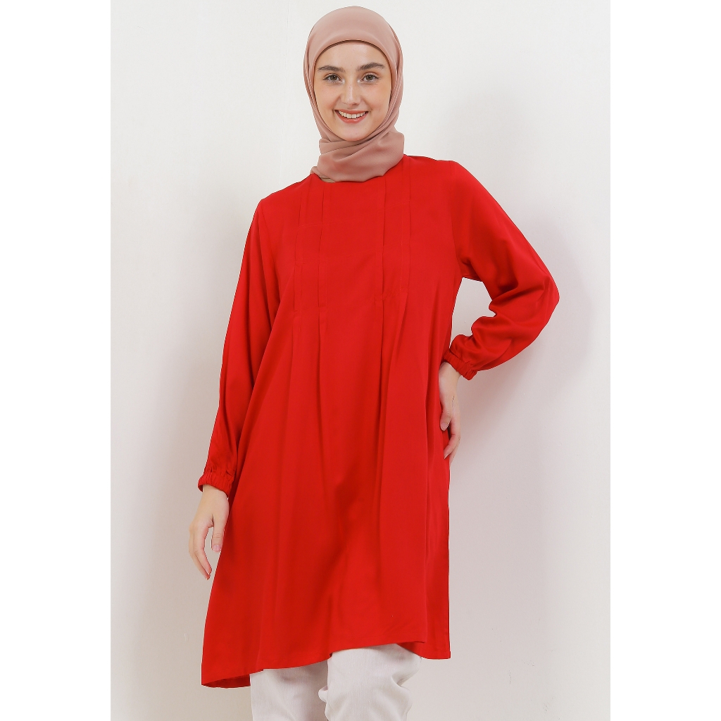Jual MFMW Panipuri Tunik Merah | Shopee Indonesia