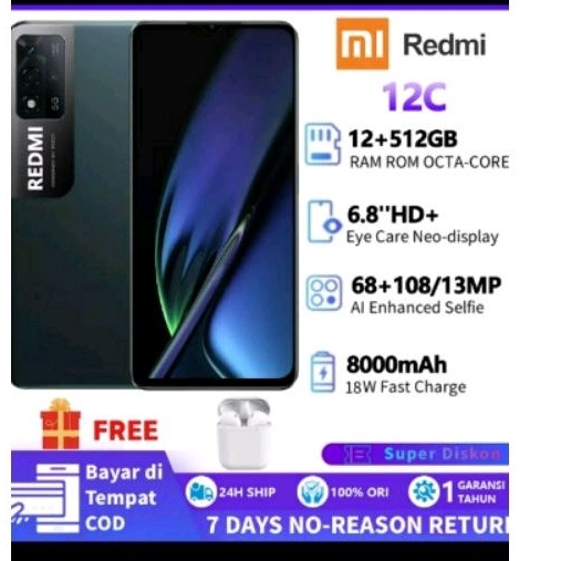 Jual Redmi 12C | Shopee Indonesia