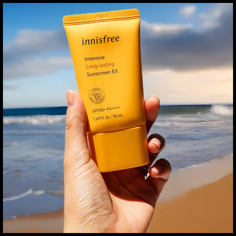 Jual Innisfree Sunscreen Intensive Triple Shield/Tone Up/Lang lasting SPF50+++ 50ml Hyaluronic ...
