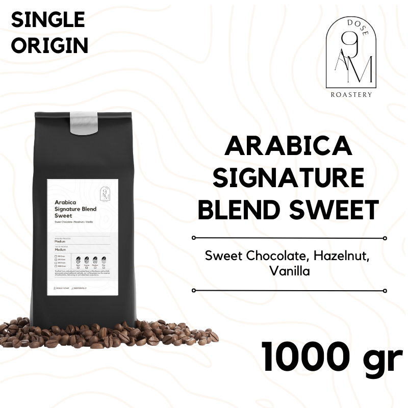 Jual Kopi Arabica Signature Blend Sweet Biji Kopi Sumatra Roasted 1 Kg ...