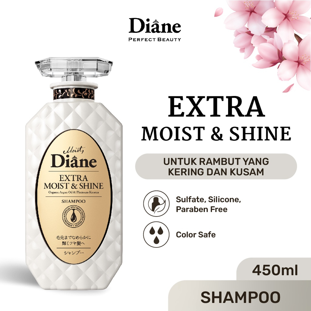 Jual MOIST DIANE Shampoo / Conditioner Treatment Miracle You Perfect ...
