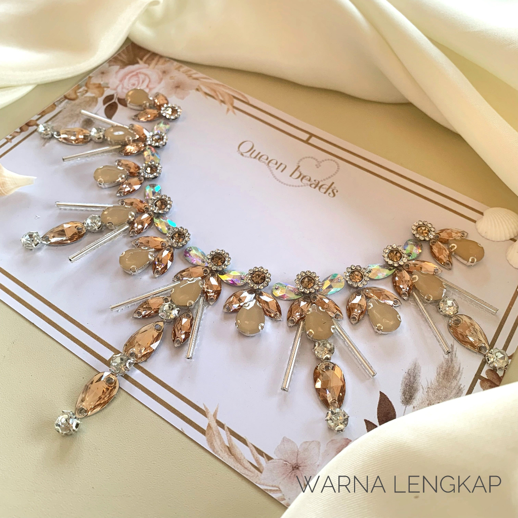 Jual Payet Rangkai Leher QB18/bisa costum warna | Shopee Indonesia