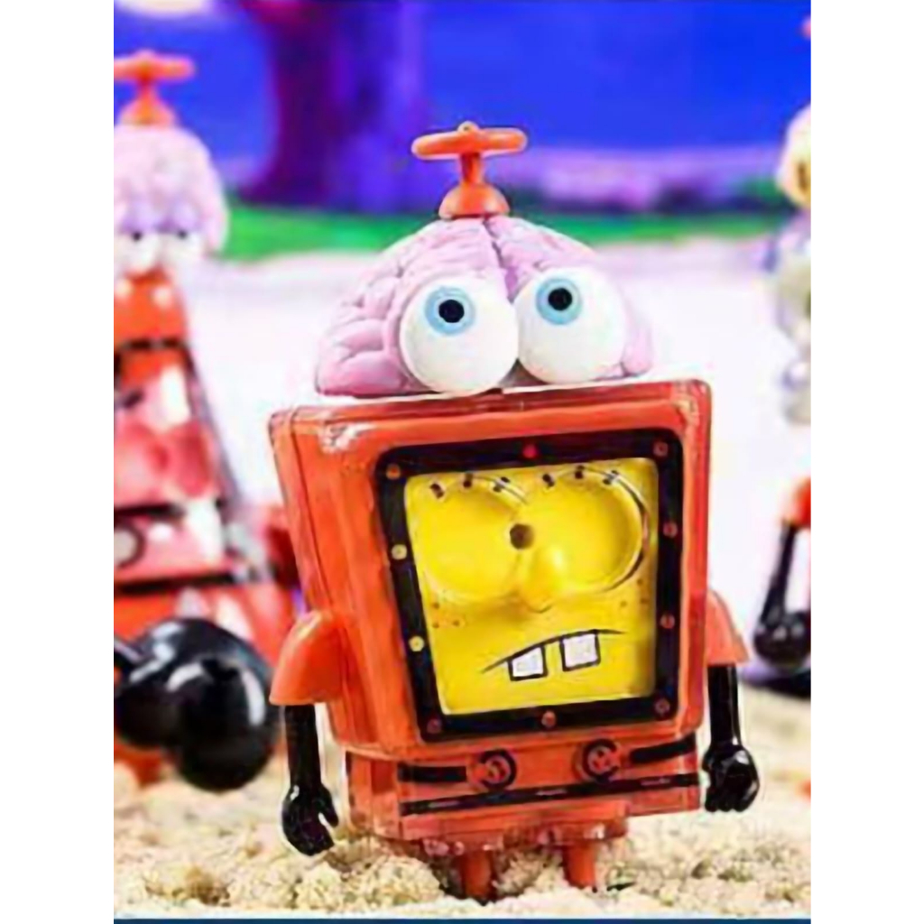 Jual Spongebob Squarepants Brain Series - Miniso | Shopee Indonesia