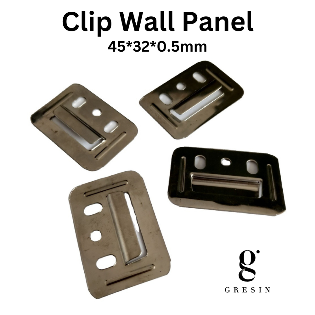 Jual Clip Wall Panel WPC / Klip Wallpanel / Bracket Wallpanel ...