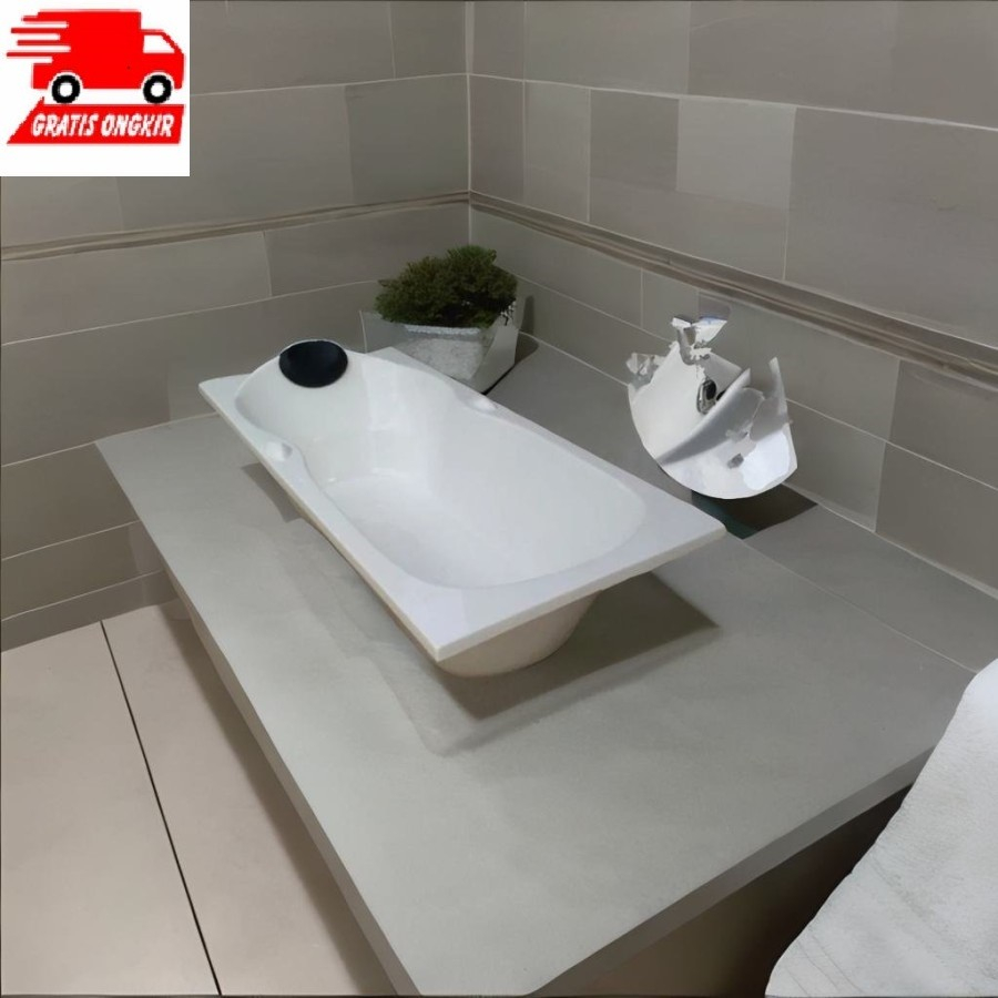 Jual Bathtub Tanam Fiber Type Kirana Avur Bantal Bathtub | Shopee Indonesia