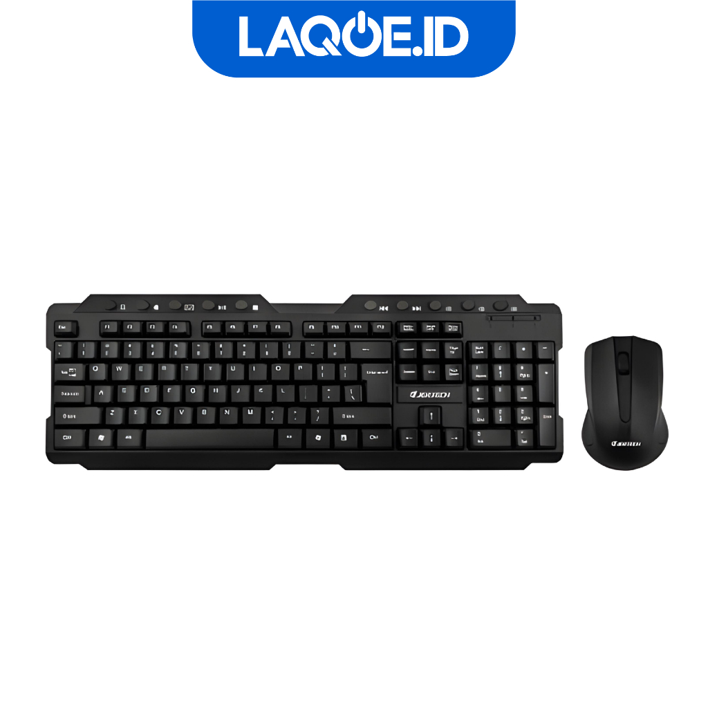 Jual 1 Set Paket Keyboard and Mouse jertech KM200 Wireless Keyboard ...