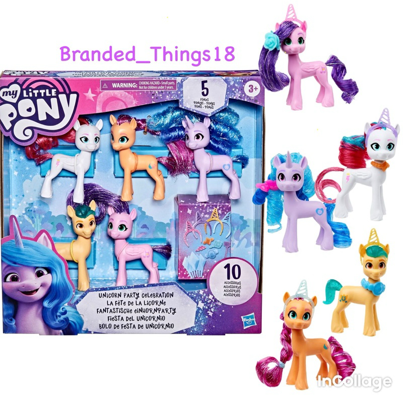 Jual MLP My Little Pony New Generation Unicorn Party Fashion Playset ...
