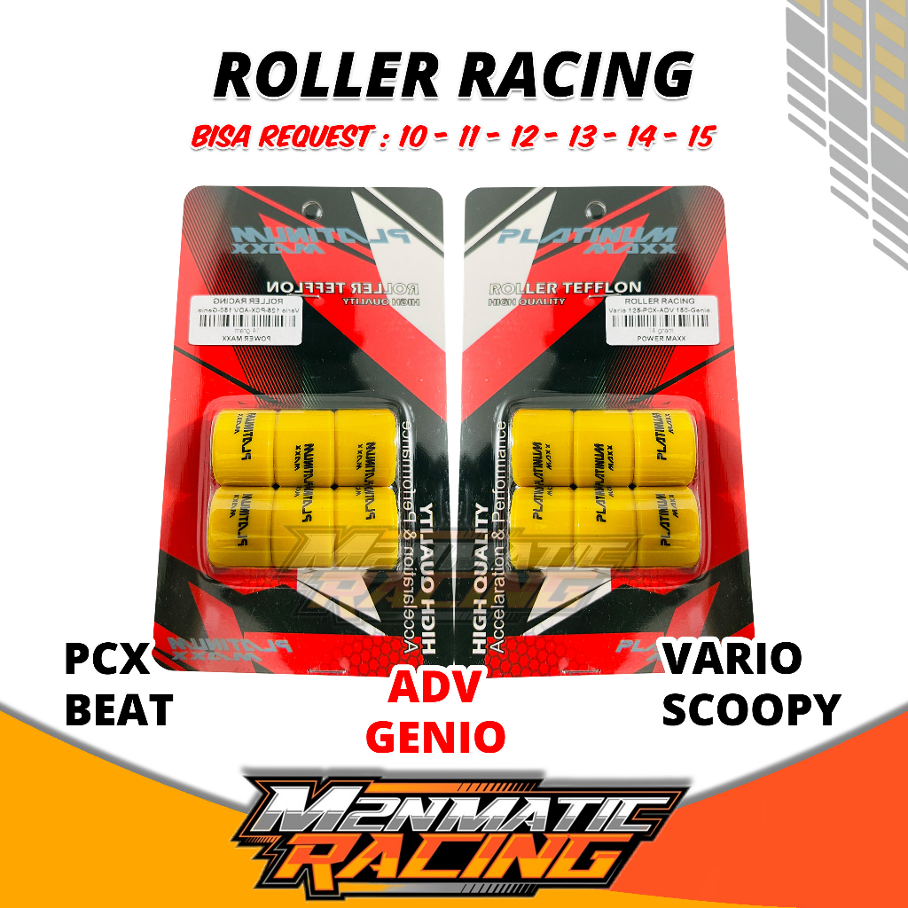 Jual ROLLER RACING VARIO125 PLATINUM RACING PCX 150 HONDA GENIO-BEAT ...
