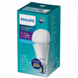 Jual PHILIPS EMERGENCY LED BULB 7W & 9W PUTIH E27 RECHARGEABLE | Shopee ...
