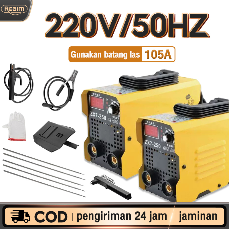 Jual REALM 450W Mesin Las Inverter MMA-250 105A Mesin las Mesin trafo las welding Mesin ...