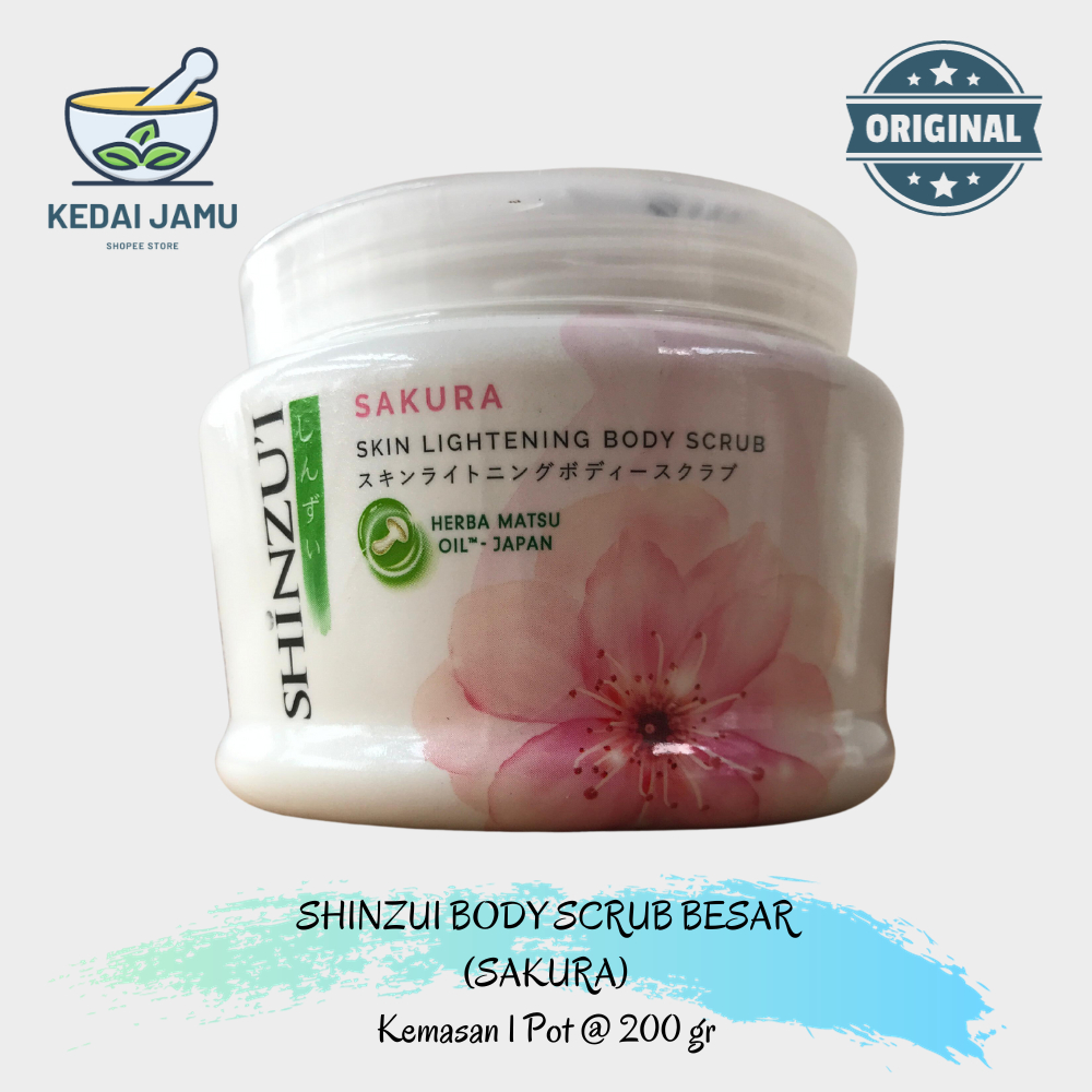 Jual SHINZUI BODY SCRUB 200 GRAM (BESAR) | Shopee Indonesia