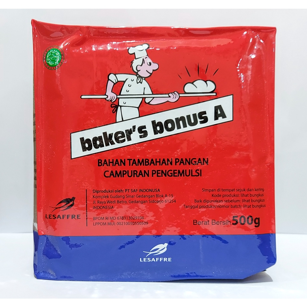 Jual BAKER BONUS A 500gram / Bread Improver 500 gram by LESAFFRE | Shopee Indonesia