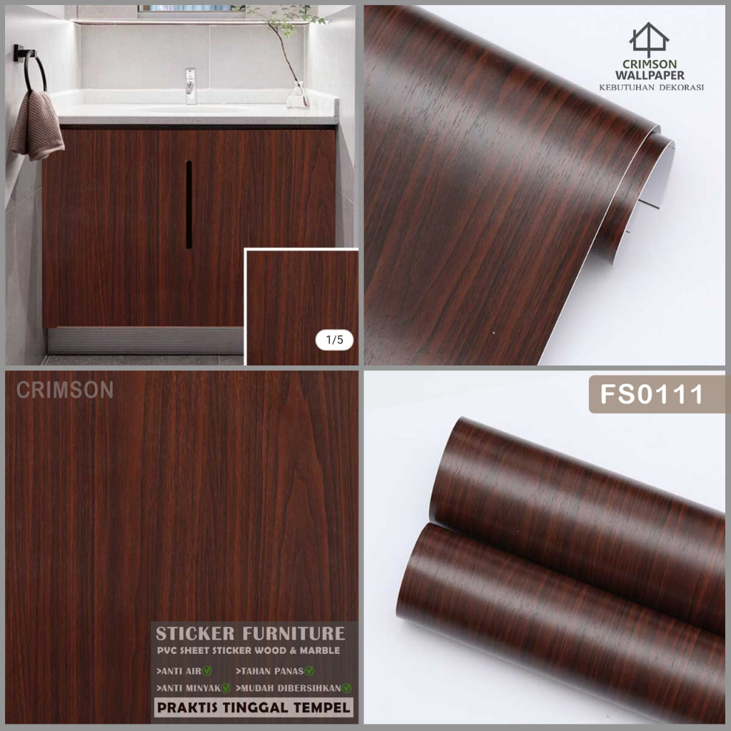 Jual PELAPIS FURNITURE - HPL STIKER PVC - TACON SHEET - DECOSHEET ...