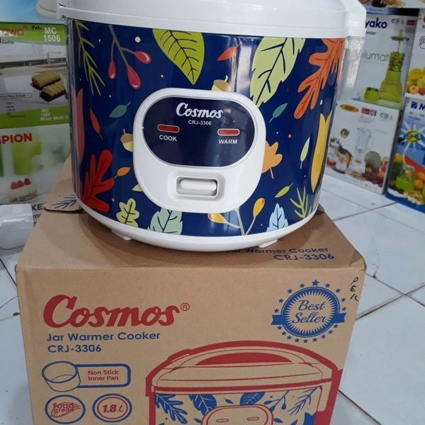 Jual MAGIC COM COSMOS CRJ-3306 Kapasitas 1,8 Liter | Shopee Indonesia