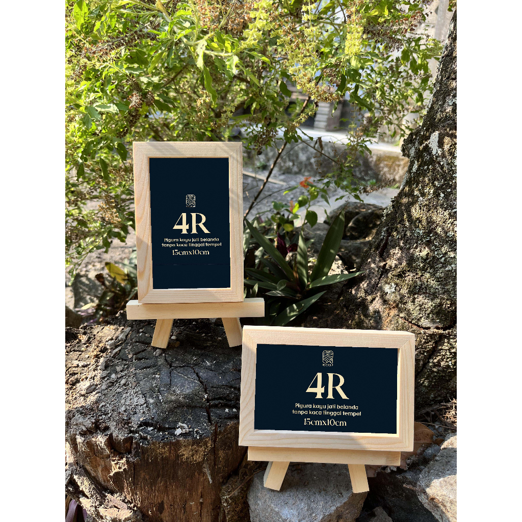 Jual FRAME PIGURA KAYU JATI BELANDA / PINUS 4R 15x10CM | Shopee Indonesia