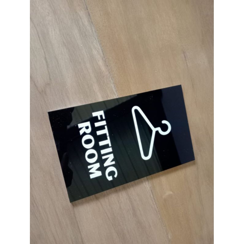Jual Signage Tanda Fitting Room | Shopee Indonesia