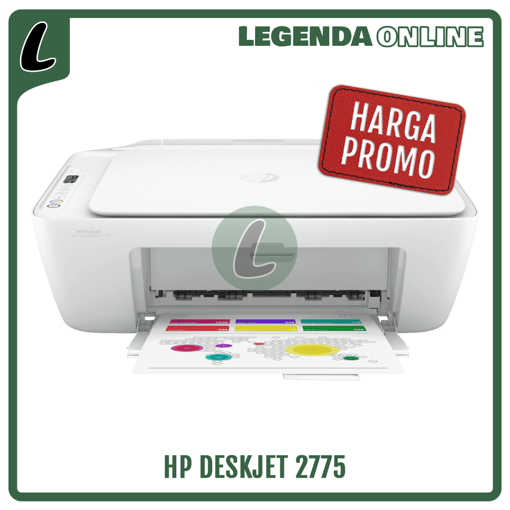 Jual Printer HP Deskjet 2775 All-in-One (Print Scan Copy WiFi) | Shopee Indonesia